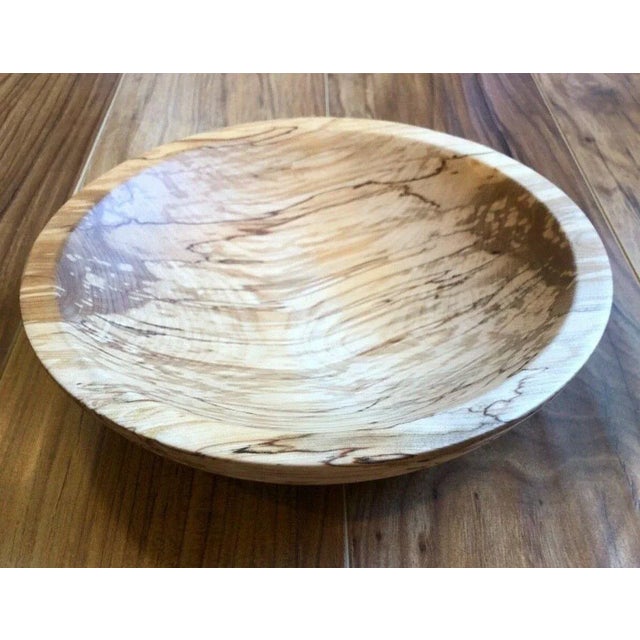 John Norton Alaska River Works Birch Ulu Chopping Bowl | Chairish