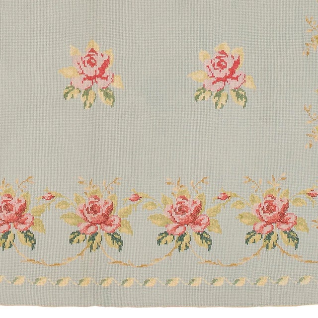 Antique Needlepoint Rug | Chairish