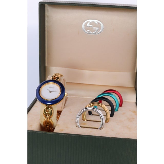 Vintage Gucci Quartz 11/12.2 Watch Timepiece. Gucci Ladies Gold Watch ...