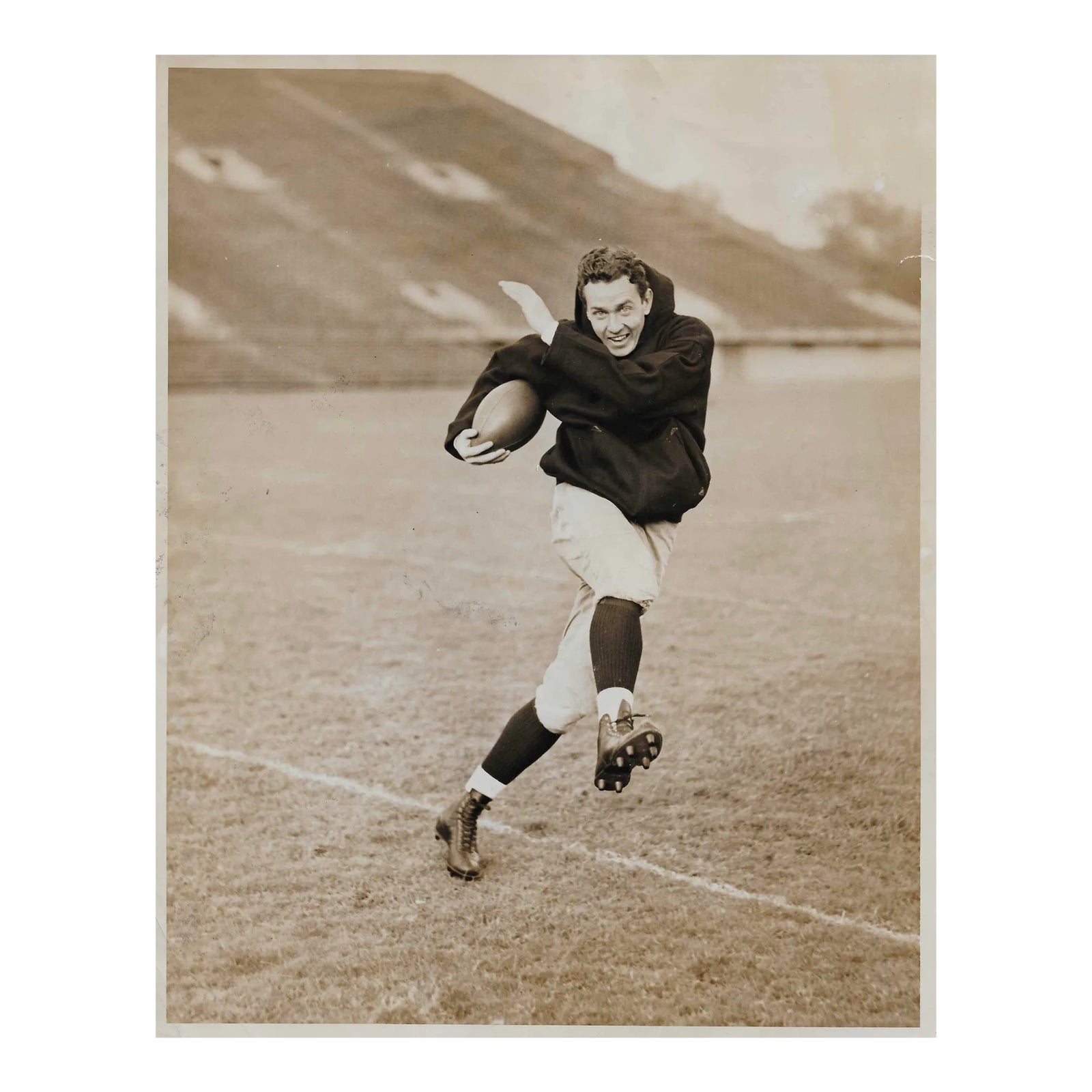 1939 Harvard University Football Player Torbert Macdonald | Chairish