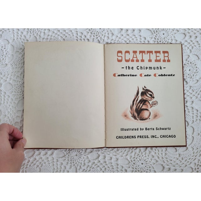 1946 Children's Book, Scatter the Chipmunk by Catherine Cate Coblentz ...