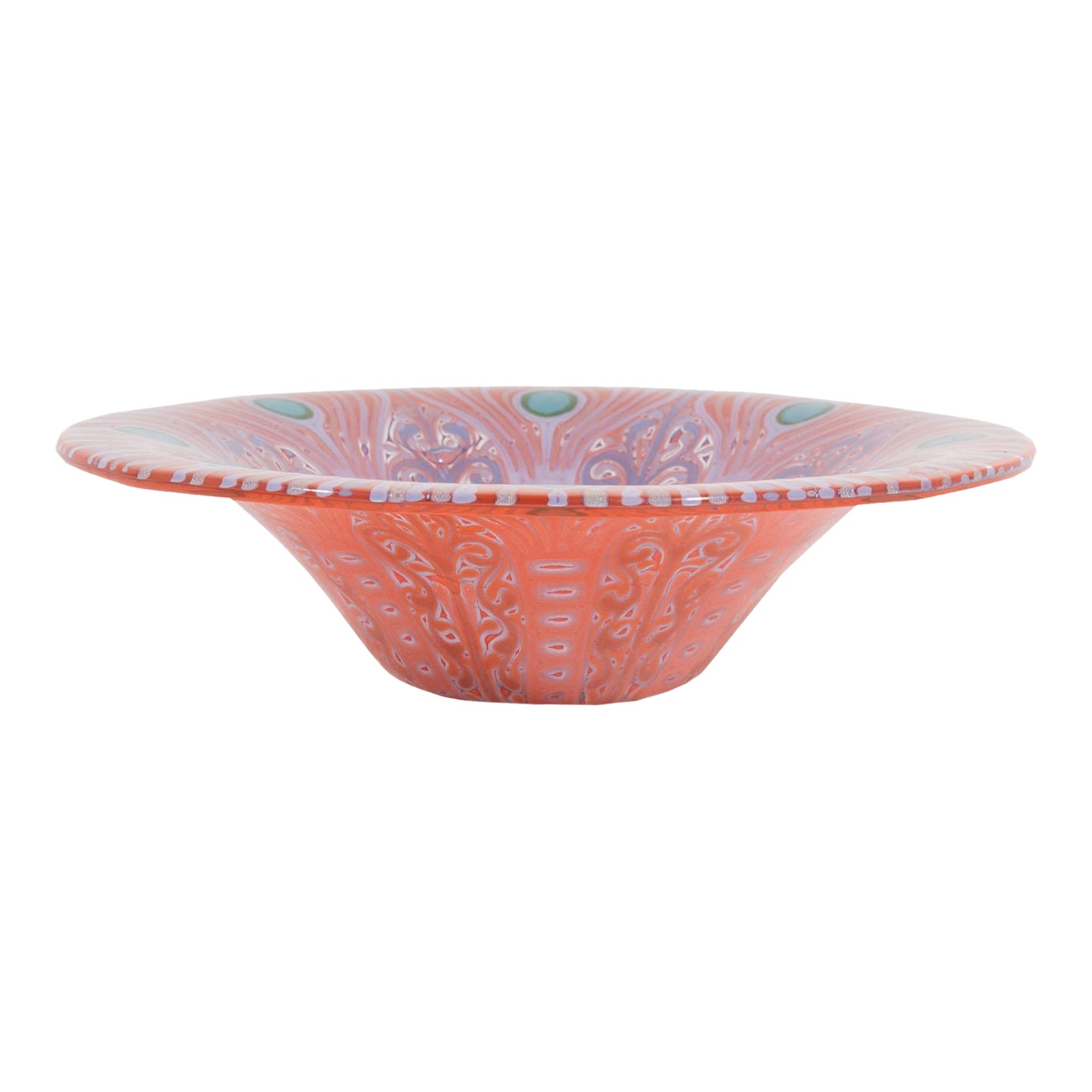 Higgins Fused Glass Bowl | Chairish