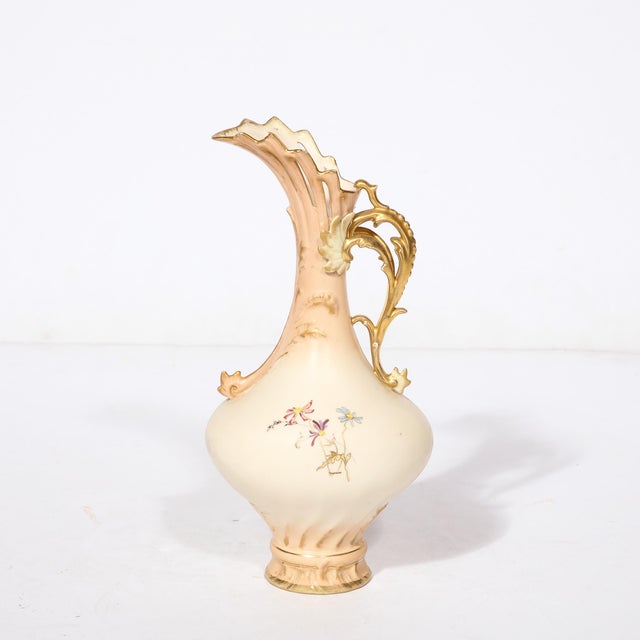 Antique Hand Painted Neoclassical Porcelain Vase by A. Stowell Boston ...