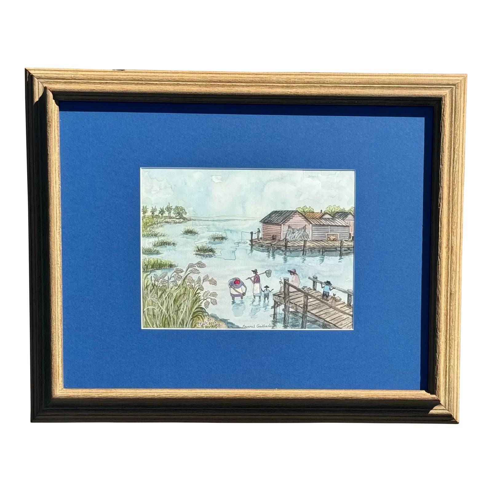 Original Gullah Coastal Themed Painting by the Late South Carolina ...