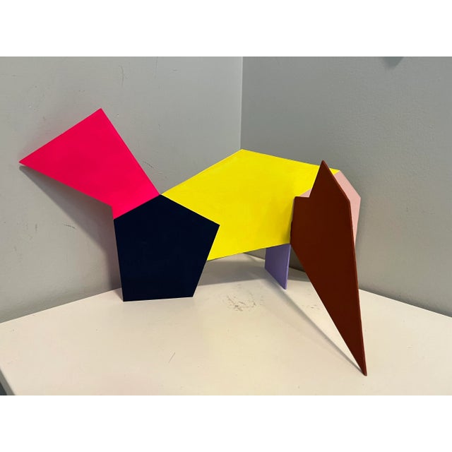 Rachel Gross (1970-), “Bloom Camp”, Colorful Heavy Paper Board Maquette, 2022 | Chairish