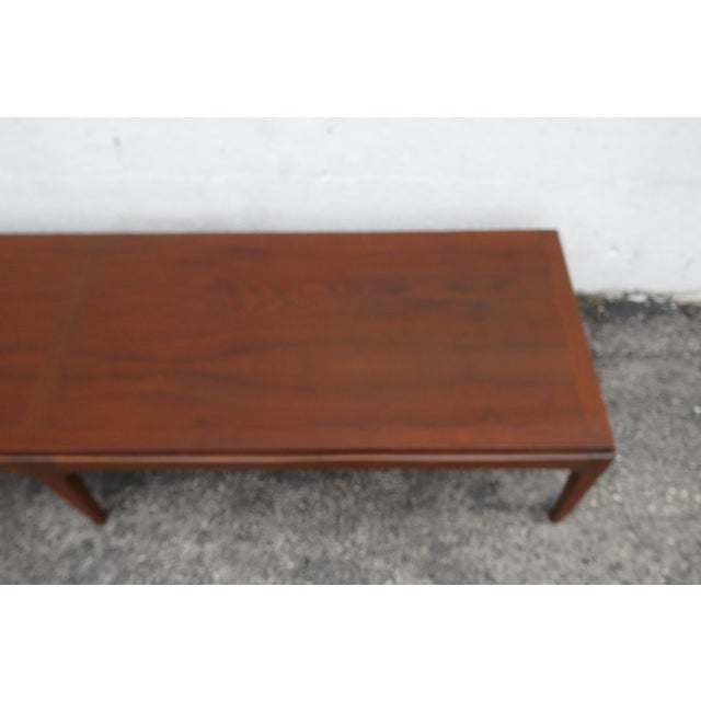 Lane Mid Century Modern Extra Long Coffee Table | Chairish