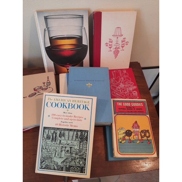 Vintage Cookbooks Kitchen Library Books Set Bookstack | Chairish