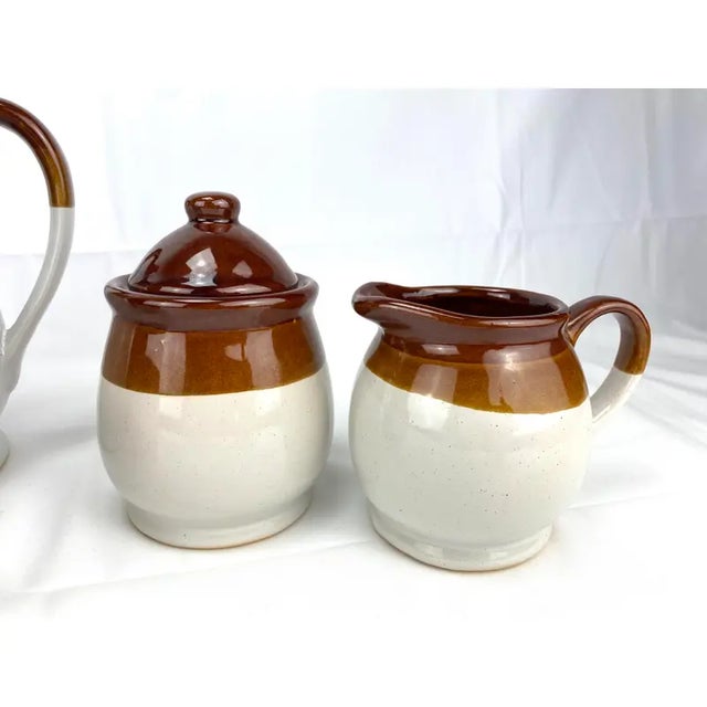 Vintage Gailstyn-Sutton Brittany Cook N' Serve Stoneware Coffee, Set of ...