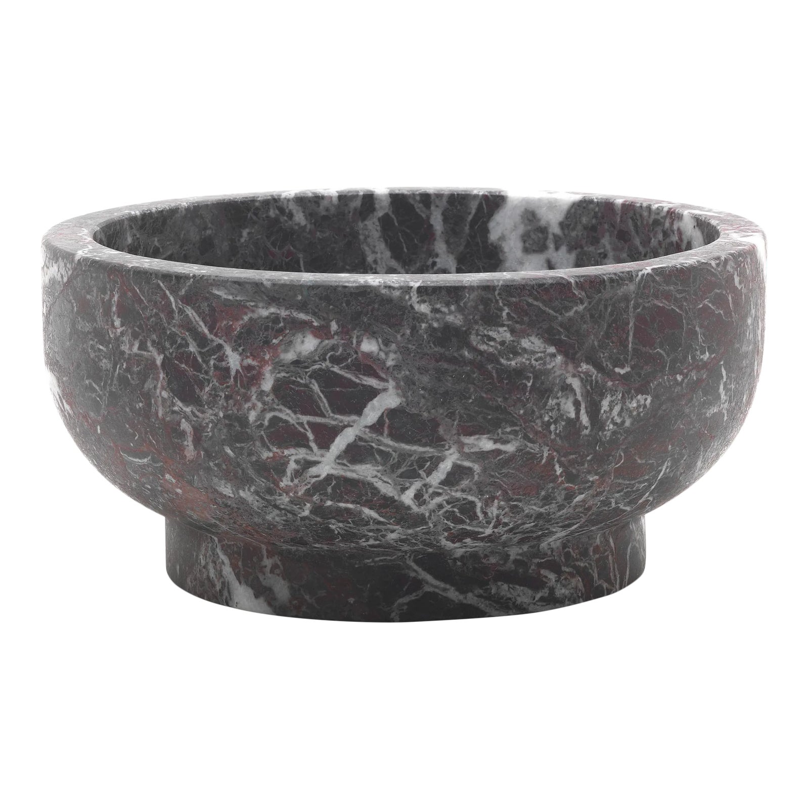 Modern Bowl in Italian Marble | Chairish