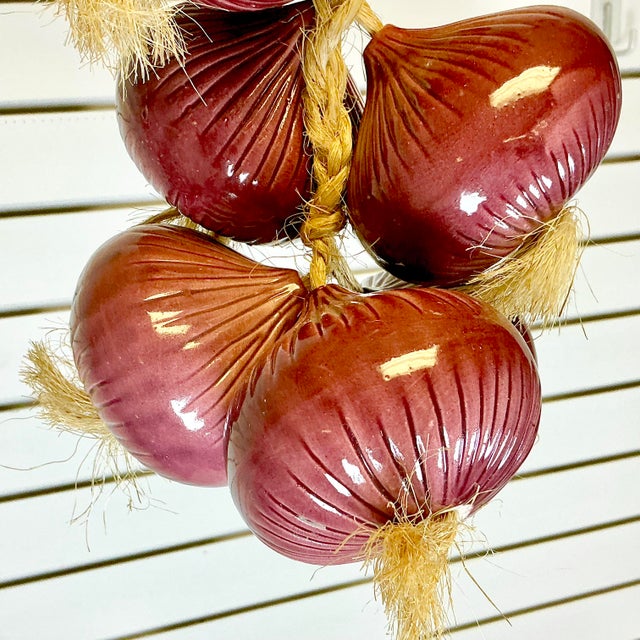 1970s Vintage Boho Chic French Hollywood Regency Majolica Trompe L’Oeil ...