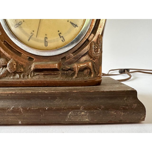 Vintage Cowboy Clock, Southwestern Decor | Chairish