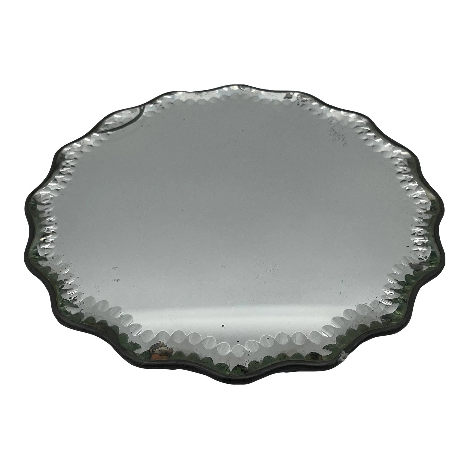 Late 19th Century Mirror Plateau | Chairish