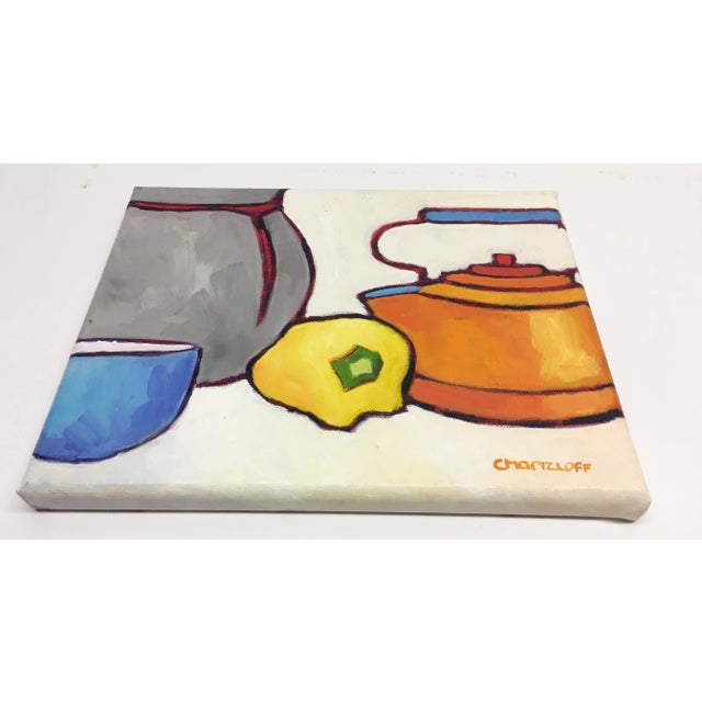 "Simple Treasures" Contemporary Expressionist Style Still Life Oil ...