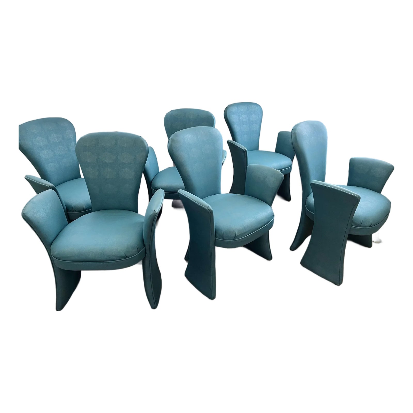 Carson’s Postmodern Sculptural Dining Chairs | Chairish