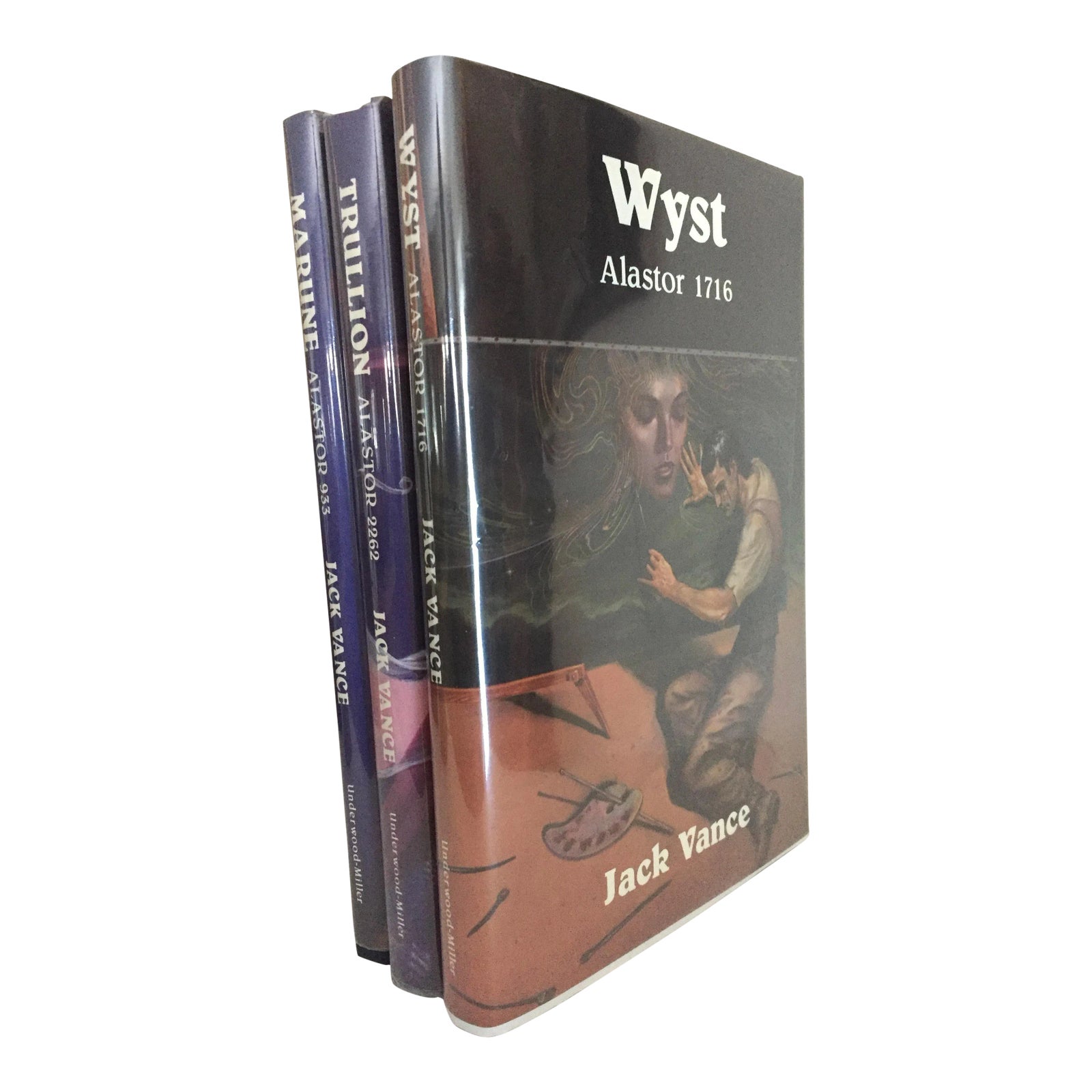 Late 20th Century Jack Vance Decorative Fantasy Fiction Book Collection ...