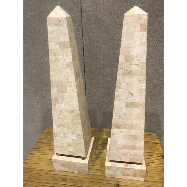 Mid Century Modern Obelisks - A Pair | Chairish