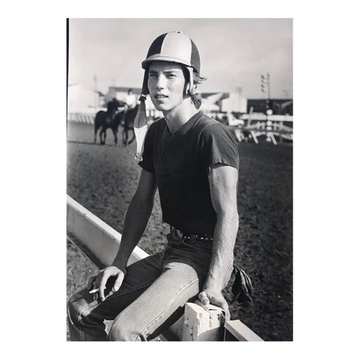 1983 Jockey Bobby Walker Equestrian Photograph | Chairish