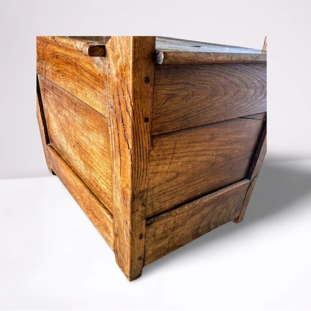 Early 18th Century French Storage Bench | Chairish