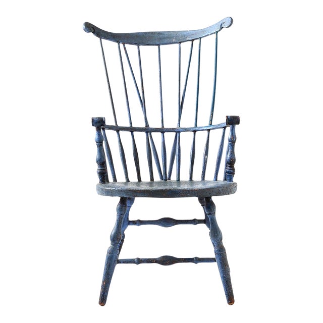 Antique Comb Back Windsor Chair | Chairish