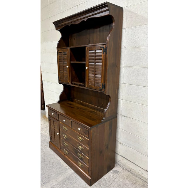 Vintage Ethan Allen Custom Room Plan Crp Antiqued Pine Old Tavern Chest ...