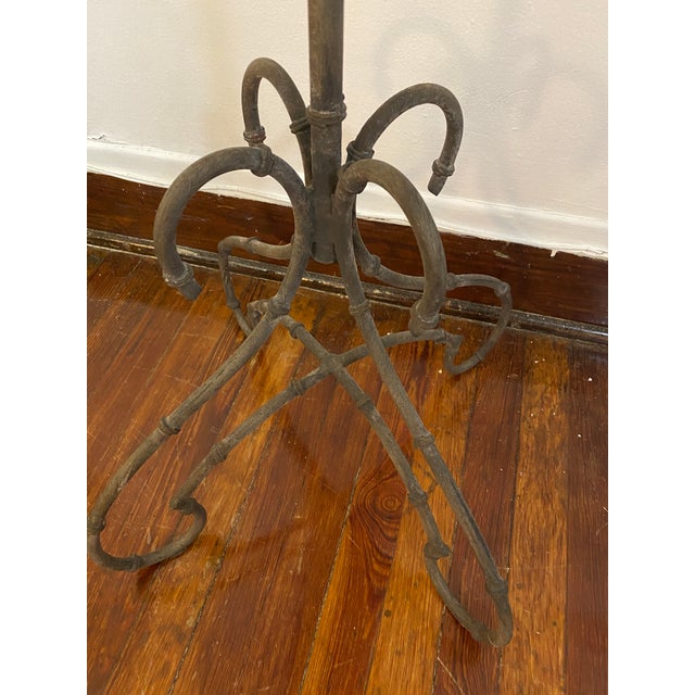 Vintage Mid 20th Century Medieval Revival Music Stand With Arrow Candle ...