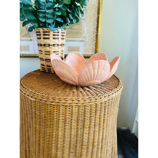 Vintage Coastal Shell Bowl | Chairish