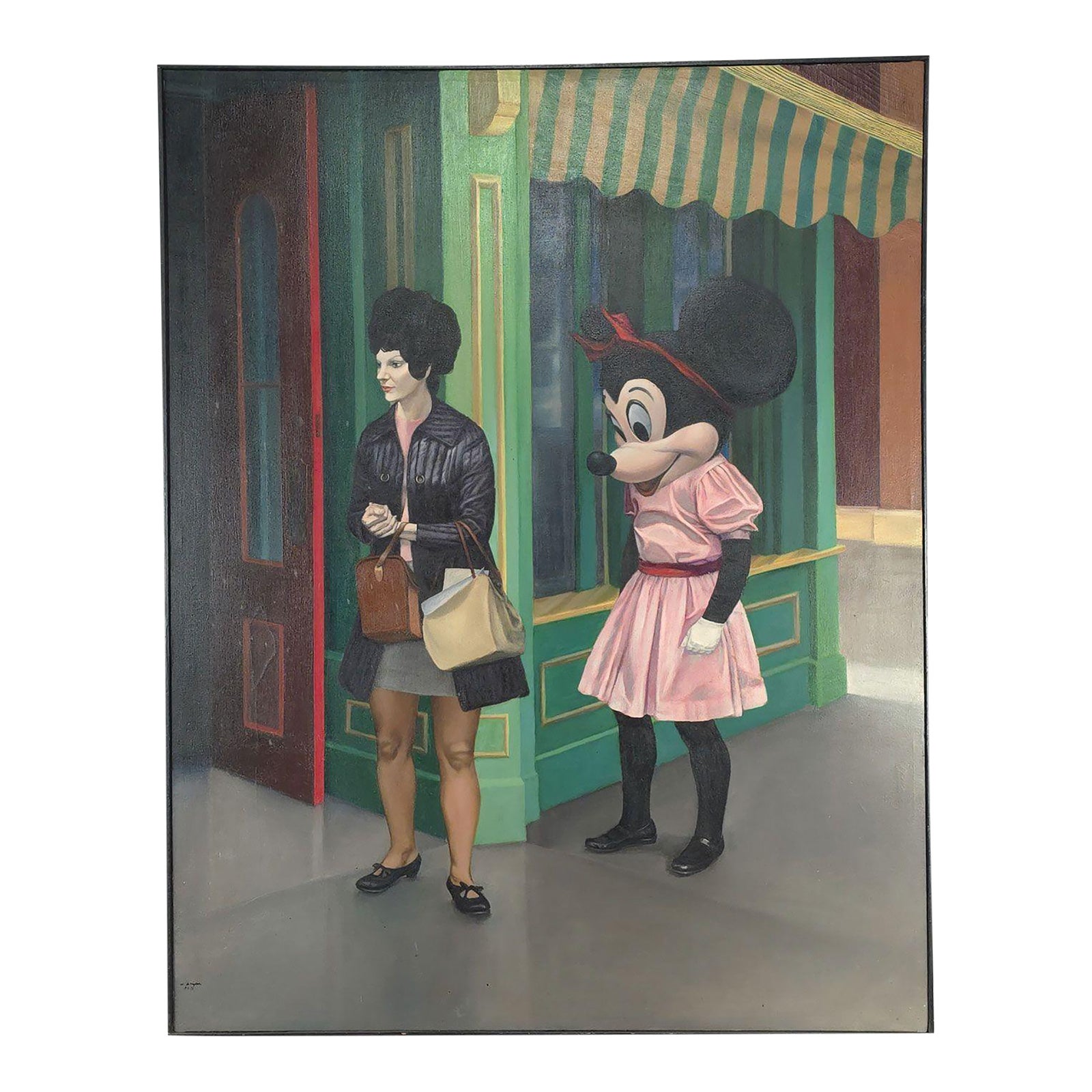 "Minnie Mouse and Friend", California Funk Art, u.s.a. Circa 1975 ...