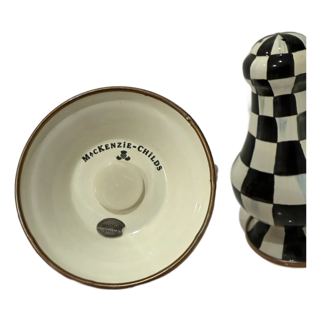Mackenzie Childs Salt And Pepper