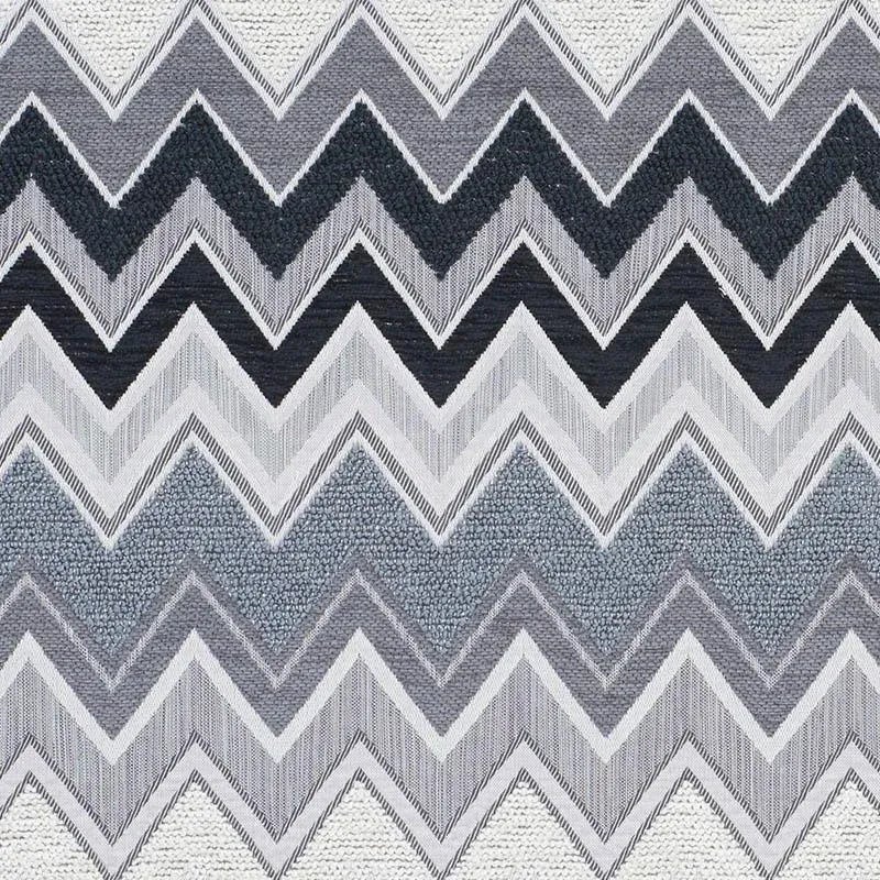 Schumacher Zenyatta Mondatta Ii Fabric in Charcoal | Chairish