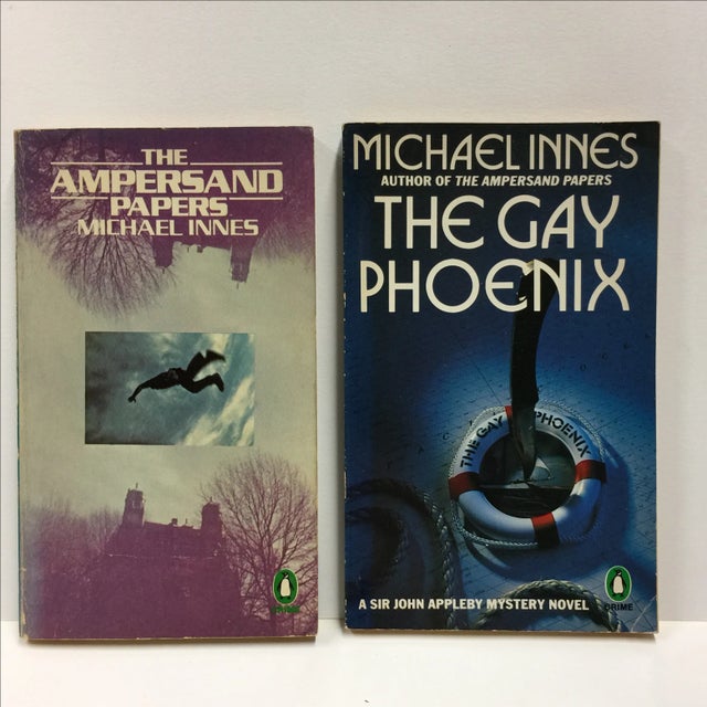 Vintage Novels by Michael Innes - A Pair | Chairish