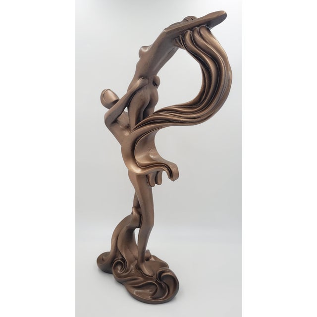 Jaru California Huge Man Lifting Woman in Celebration Sculpture, 1985 ...