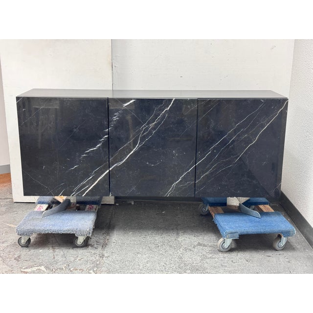 Bernhardt Furniture Nero Marquina Imani Buffet | Chairish