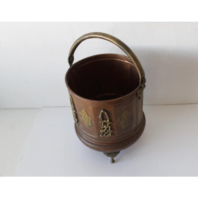 Vintage Mid Century Hand Crafted Moroccan Copper Brass Decorative ...