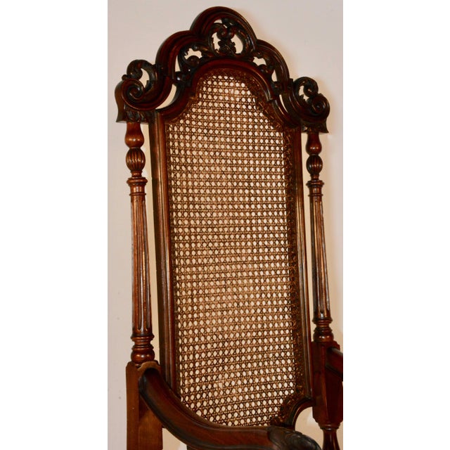 Pair of Spanish Baroque High Back Chairs | Chairish