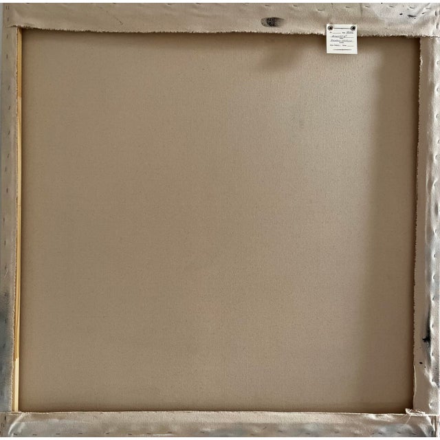 Manuscript Abstract Painting | Chairish