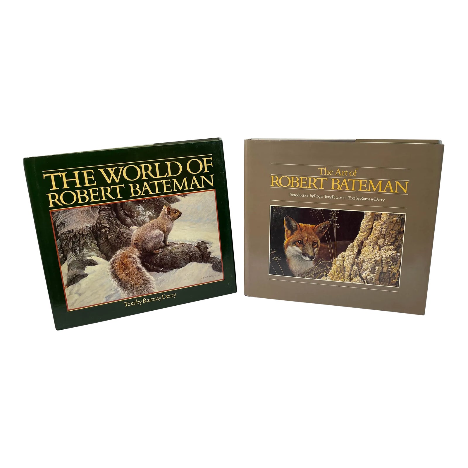 Robert Bateman Art Books - a Pair - One Autographed | Chairish