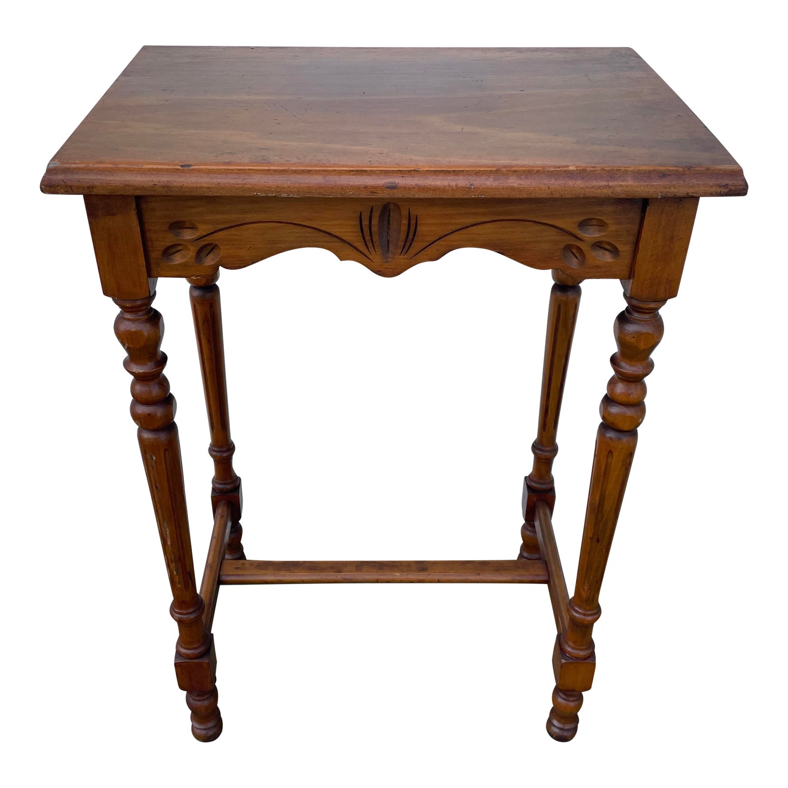 1920s Cherry End Table | Chairish