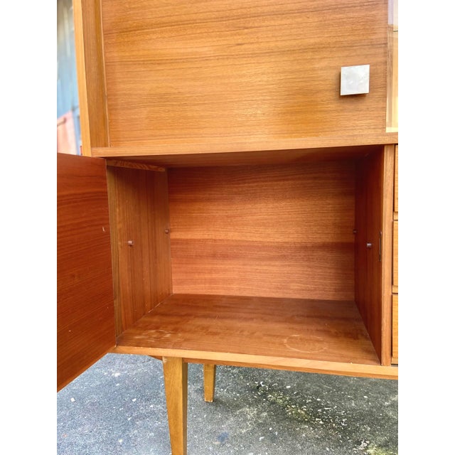 Mid 20th Century Friedrich Beckmann for Exclusive Bookcase or Dry Bar ...