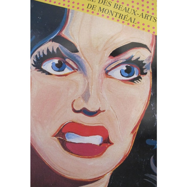 1992 Roy Lichtenstein and Mel Ramos Pop Art Exhibition Poster | Chairish