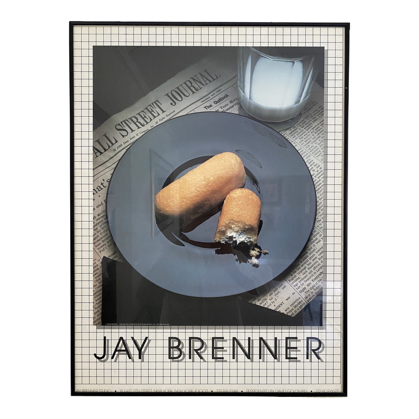 Jay Brenner Photographer Exhibition Poster - 1990s | Chairish