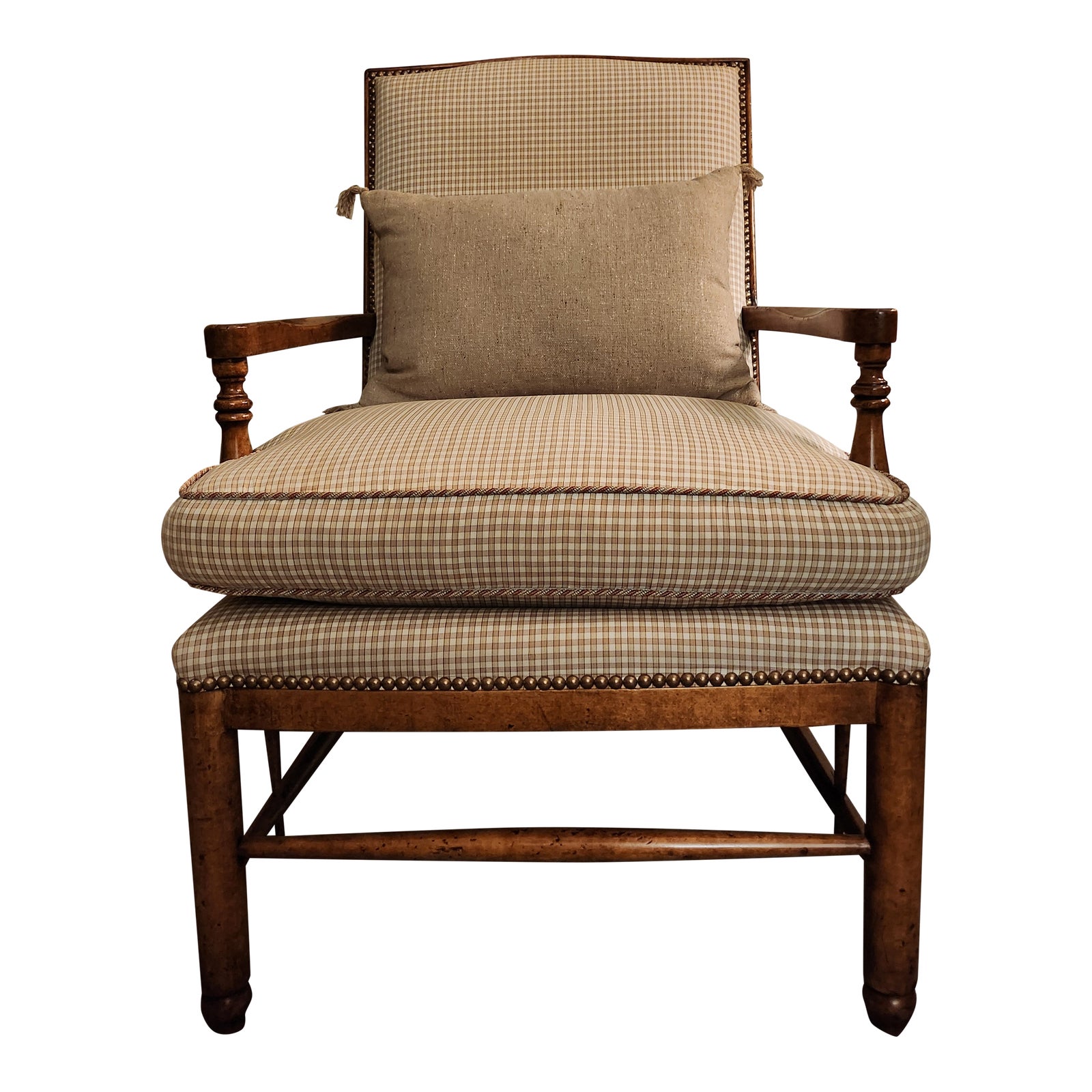 Vintage Minton Spidell Normandy Arm Chair | Chairish