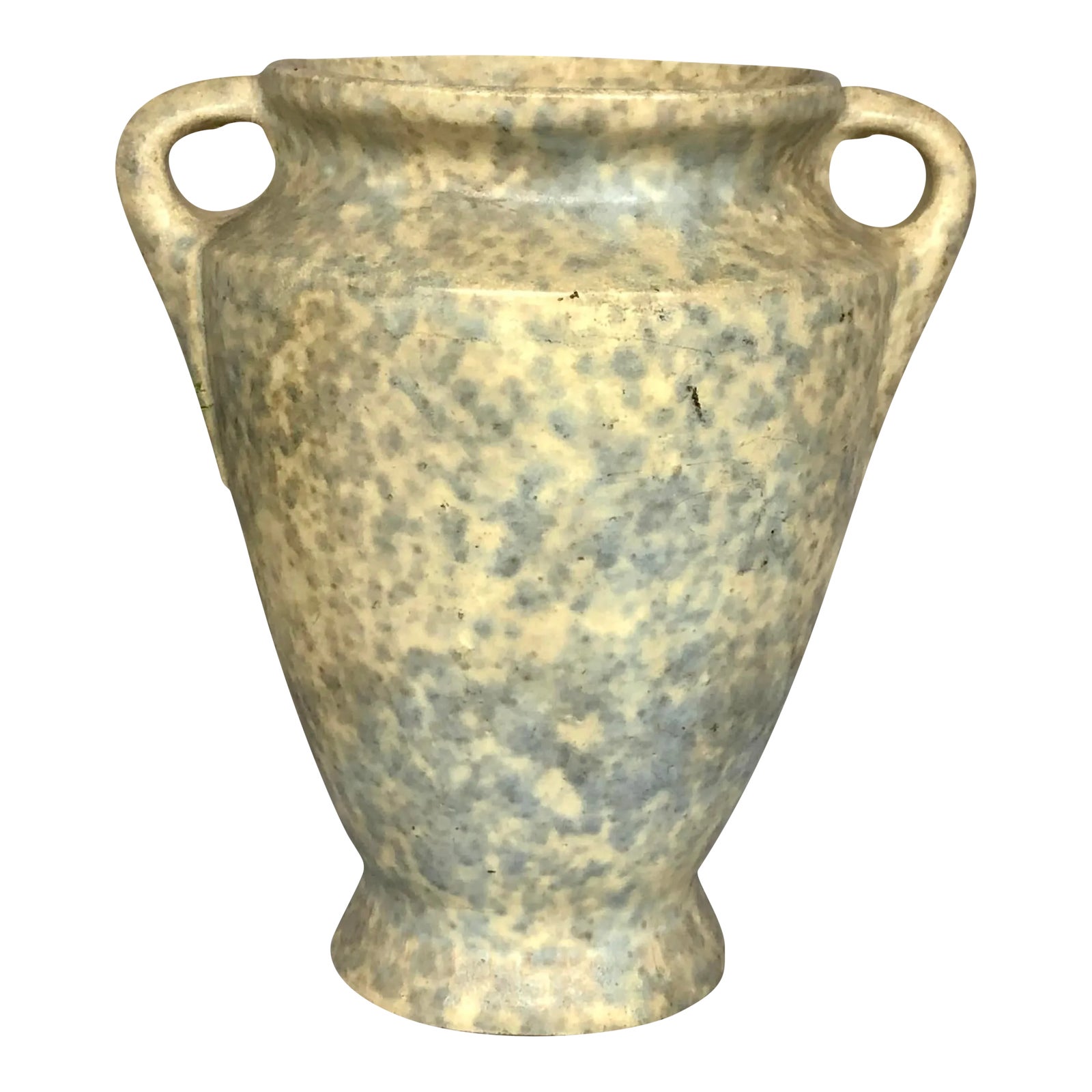 Winter Burley 1930s Art Deco Pottery Vase | Chairish