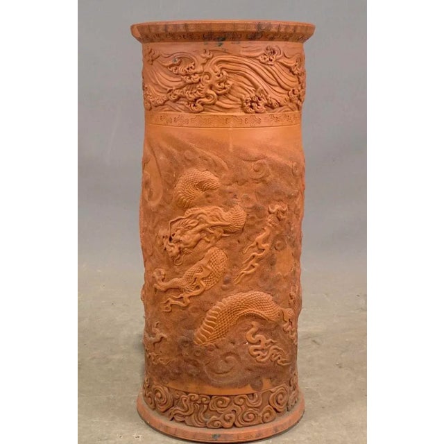 19th Century Japanese Meiji Era Dragon Embellished Tokoname Terracotta ...