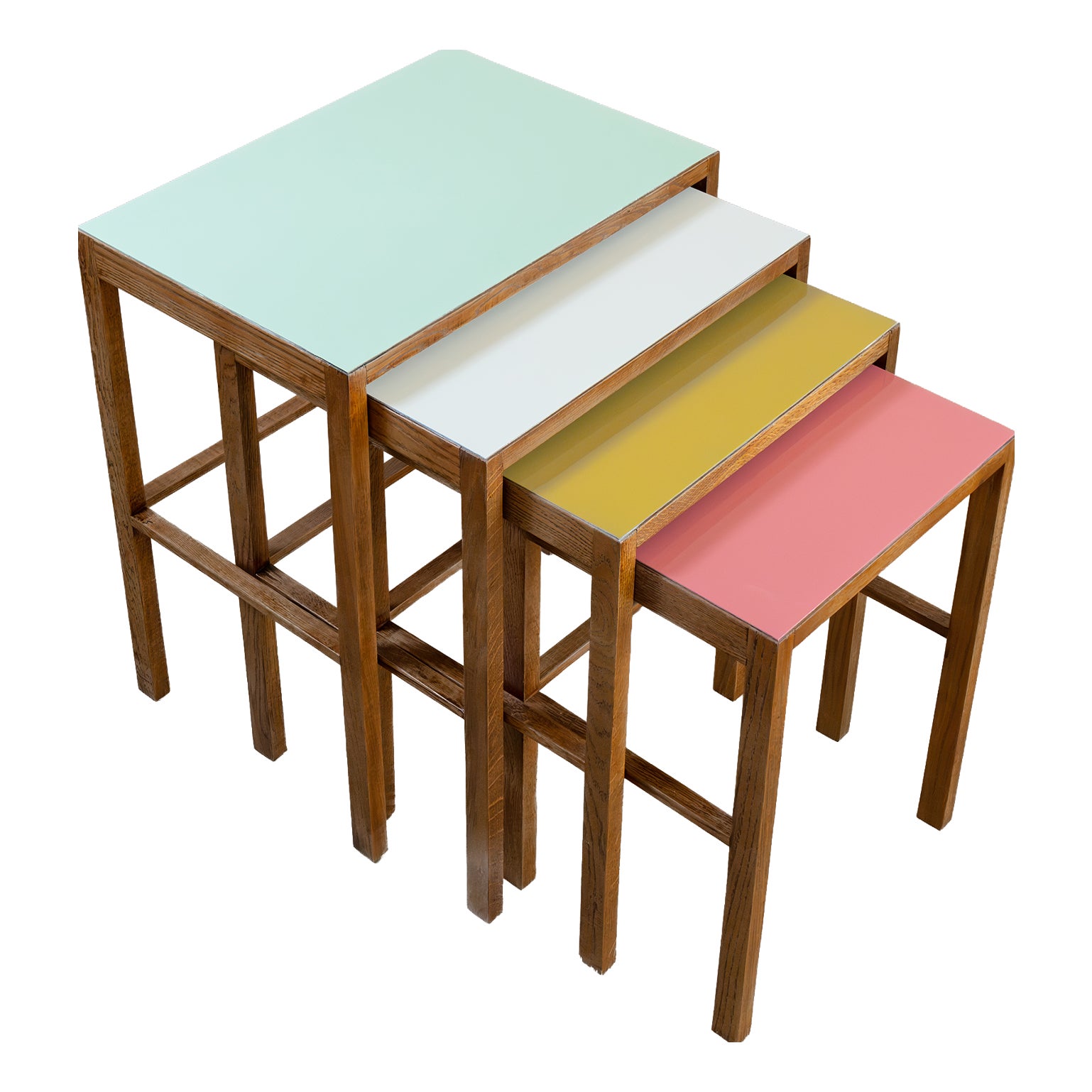 Nesting Tables from Up Závody, 1930s, Set of 4 | Chairish