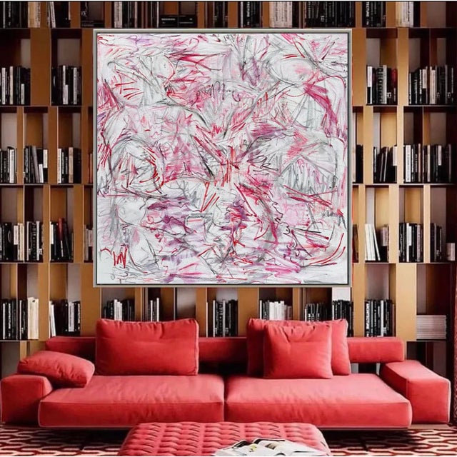 "Mother's Day/ Wild Ride by Trixie Pitts Large Abstract Expressionist ...