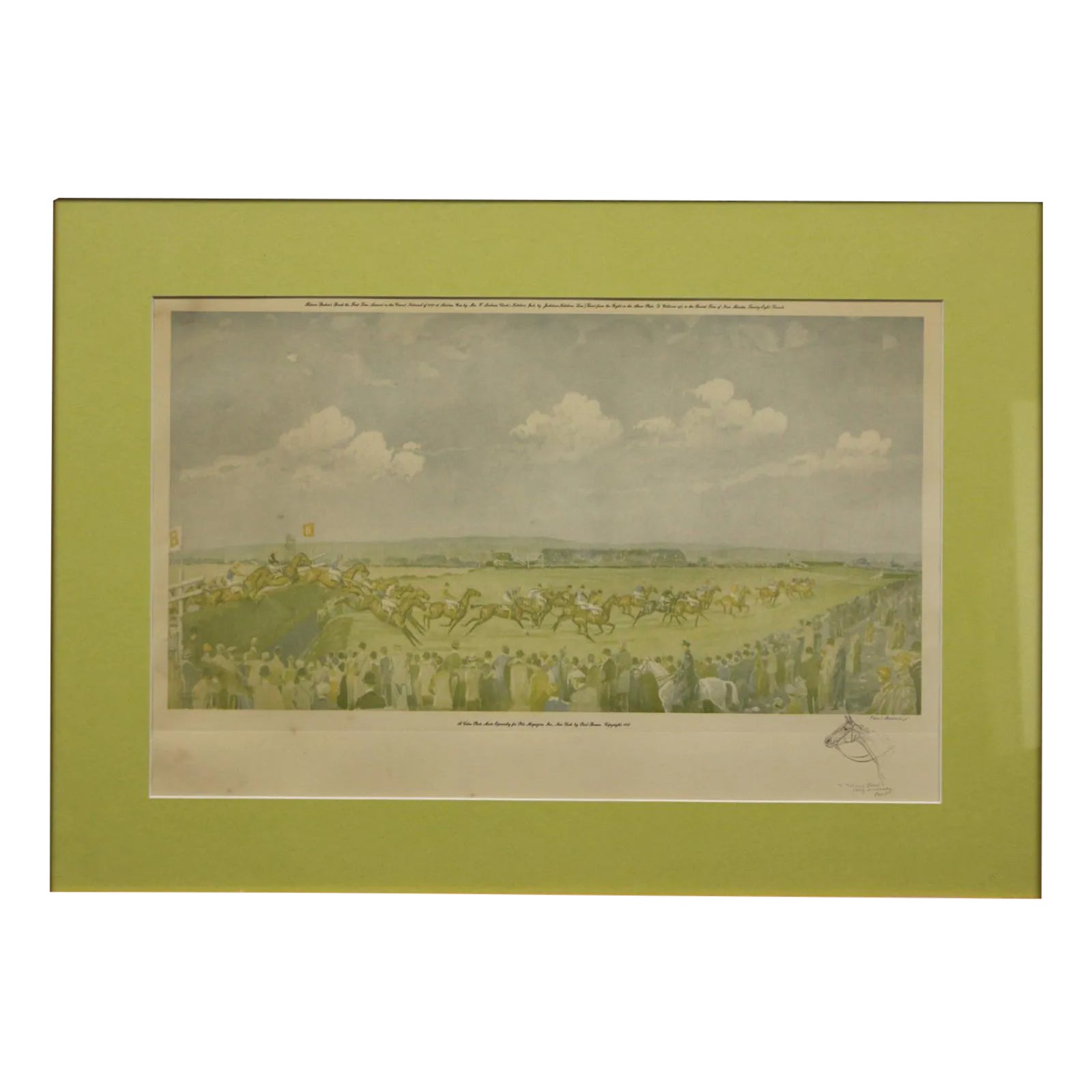 "Historic Becher's Brook" Print | Chairish