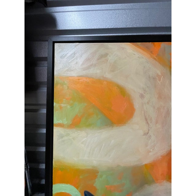 Signed Contemporary Original Oil Painting Newly Framed | Chairish