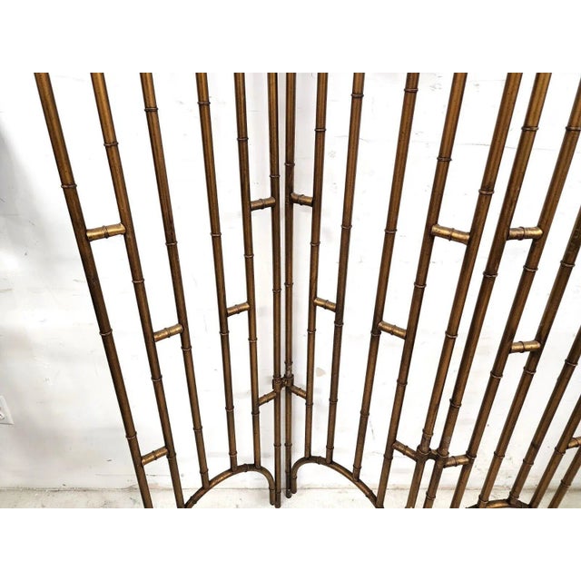 MCM Vintage Room Divider Screen Paravant Steel | Chairish