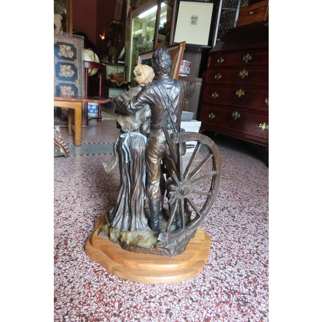 David Manuel Large Bronze Sculpture the Promised Land, Oregon Trail ...