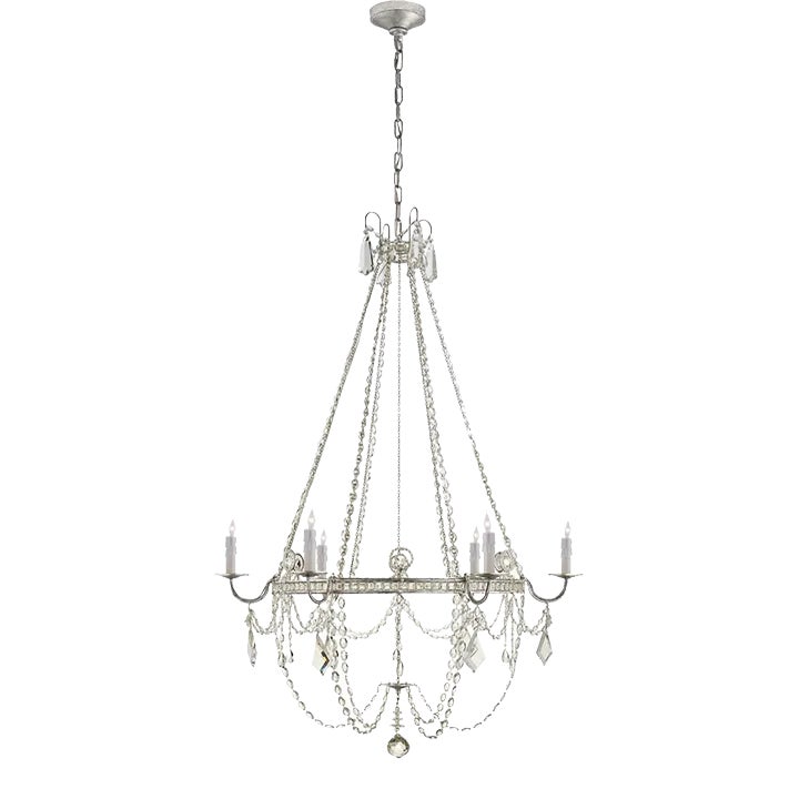 J. Randall Powers for Visual Comfort Signature Sharon Medium Chandelier ...